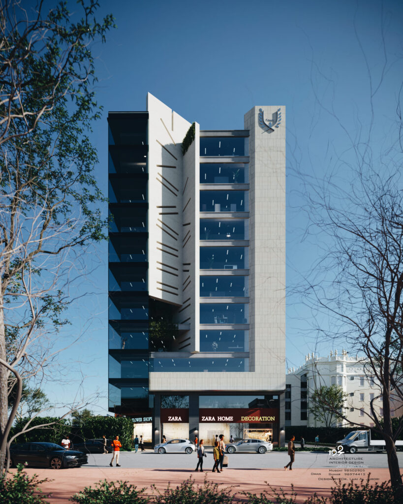Commercial Building and Business Center - Mehwar Engineering Consultancy