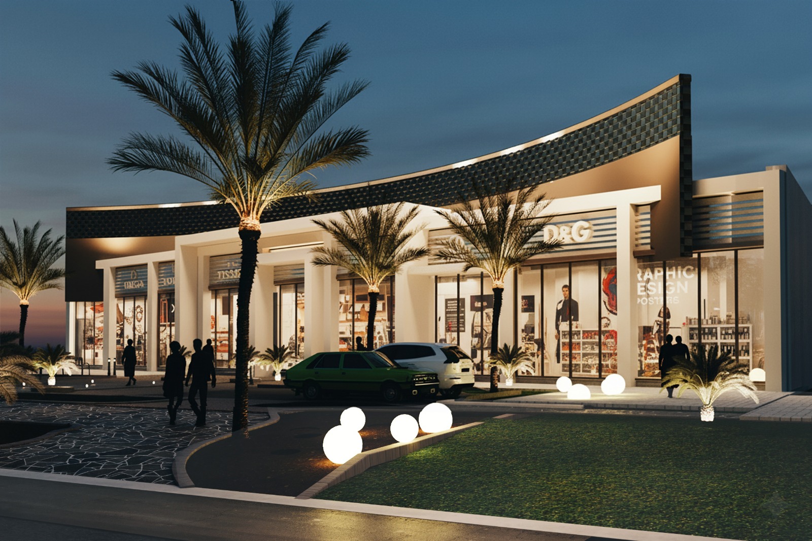 Riyadh Commercial Complex - Mehwar Engineering Consultancy
